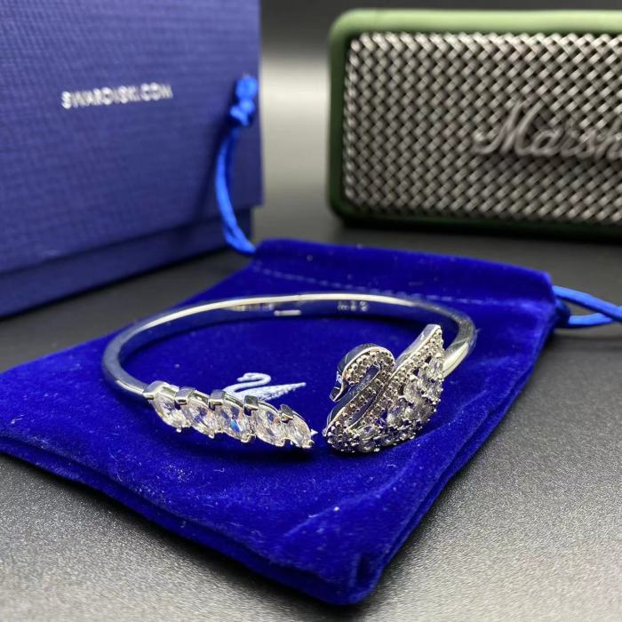 US$ 27.50 - 施华洛世奇羽毛天鹅手镯 - www.direct-survivalsource.com